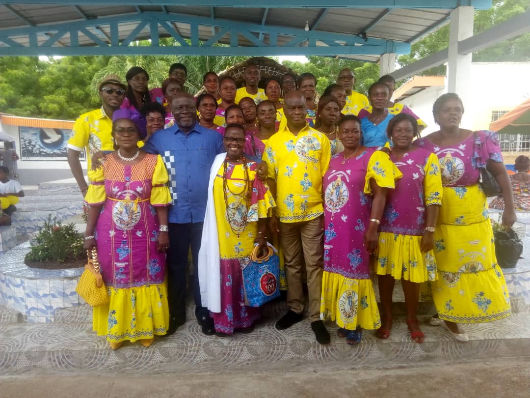 Toumodi-Assomption/La legion de Marie et son parrain celebrent la ...